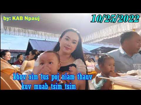 khuv xim tus poj niam thauv kuv muab tsim tsim 10/25/2022 - YouTube