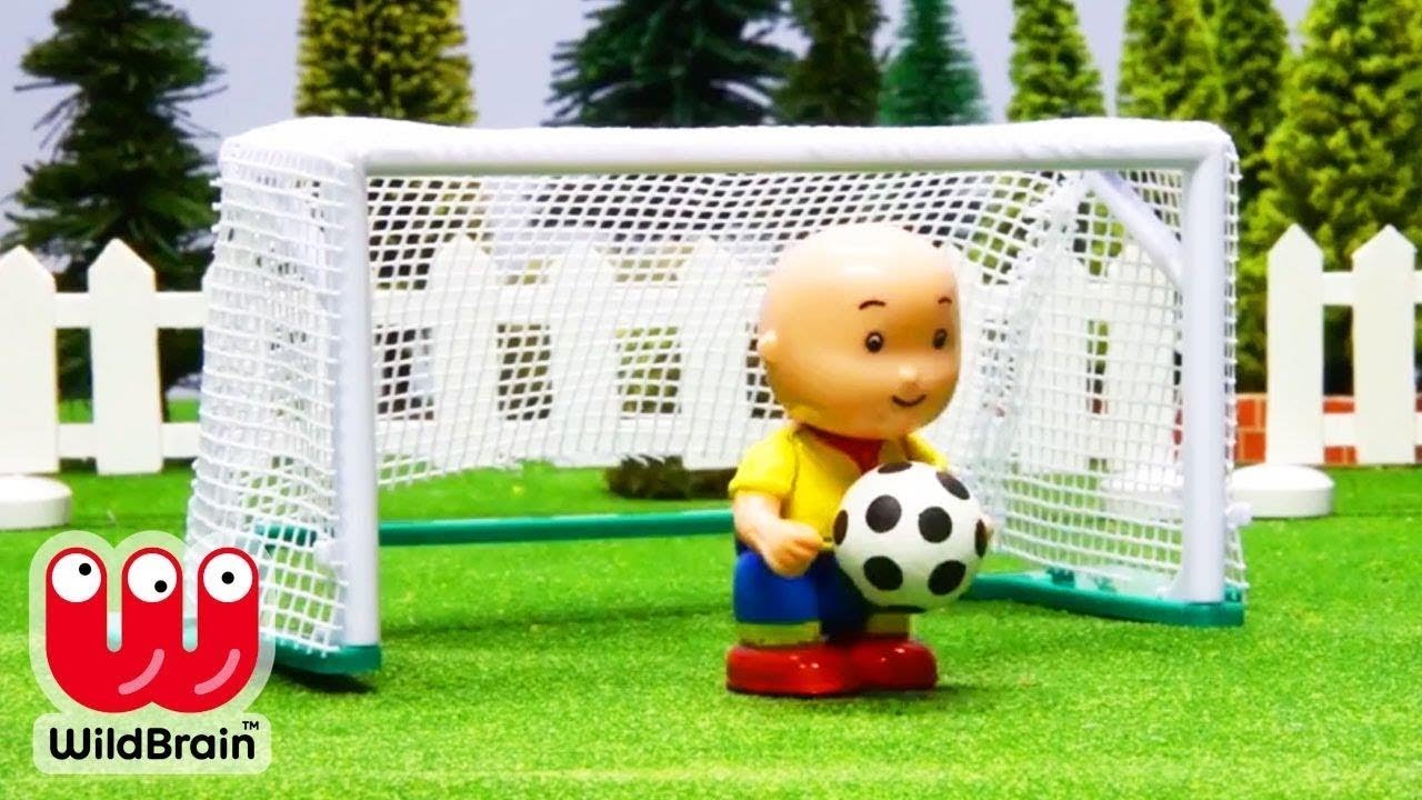 Caillou Full Animation | Caillou's Football Game | Watch Caillou Stop ...