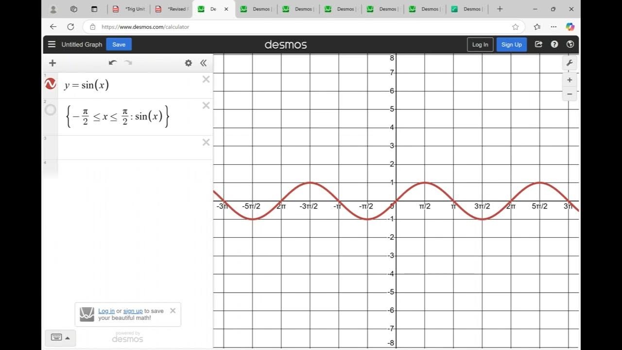 Trig 3-3-1 Defining inverse trig functions Intro - YouTube