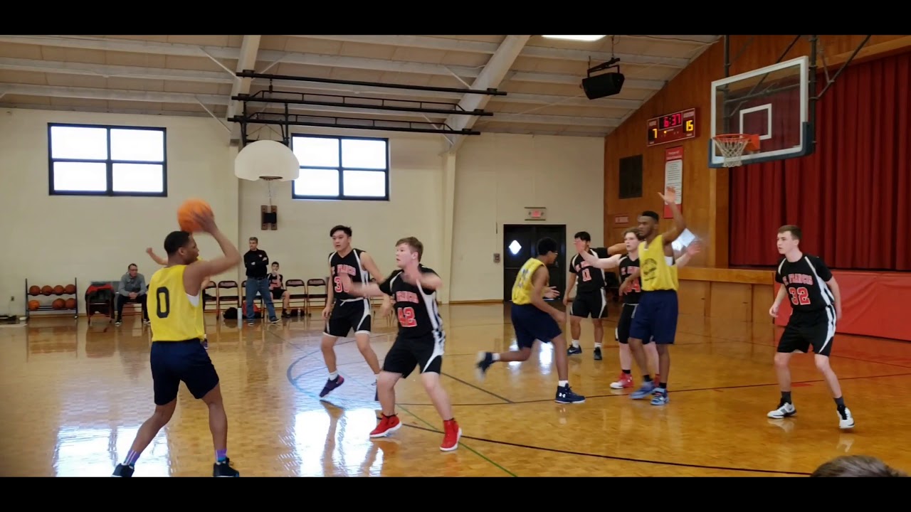 FATIMA Falcons vs st Francis Metuchen CYO 2020 Varsity - YouTube