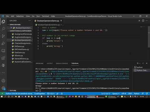 Boolean Operators - YouTube