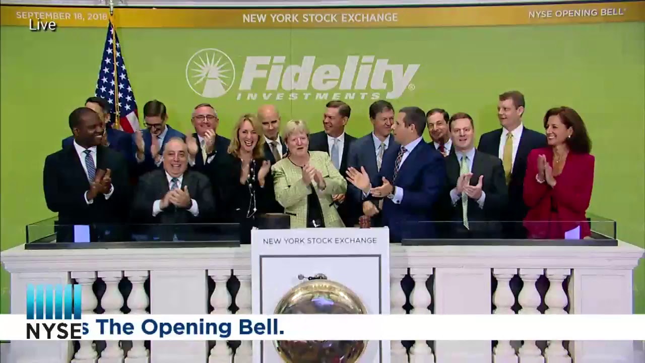 Fidelity Investments Rings the NYSE Opening Bell - YouTube