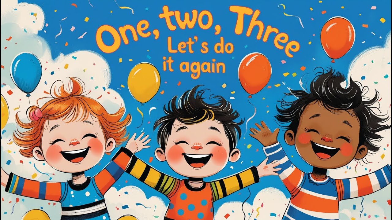 One, Two, Three – Let’s Play! | Nursery Rhymes & Kids Songs - YouTube