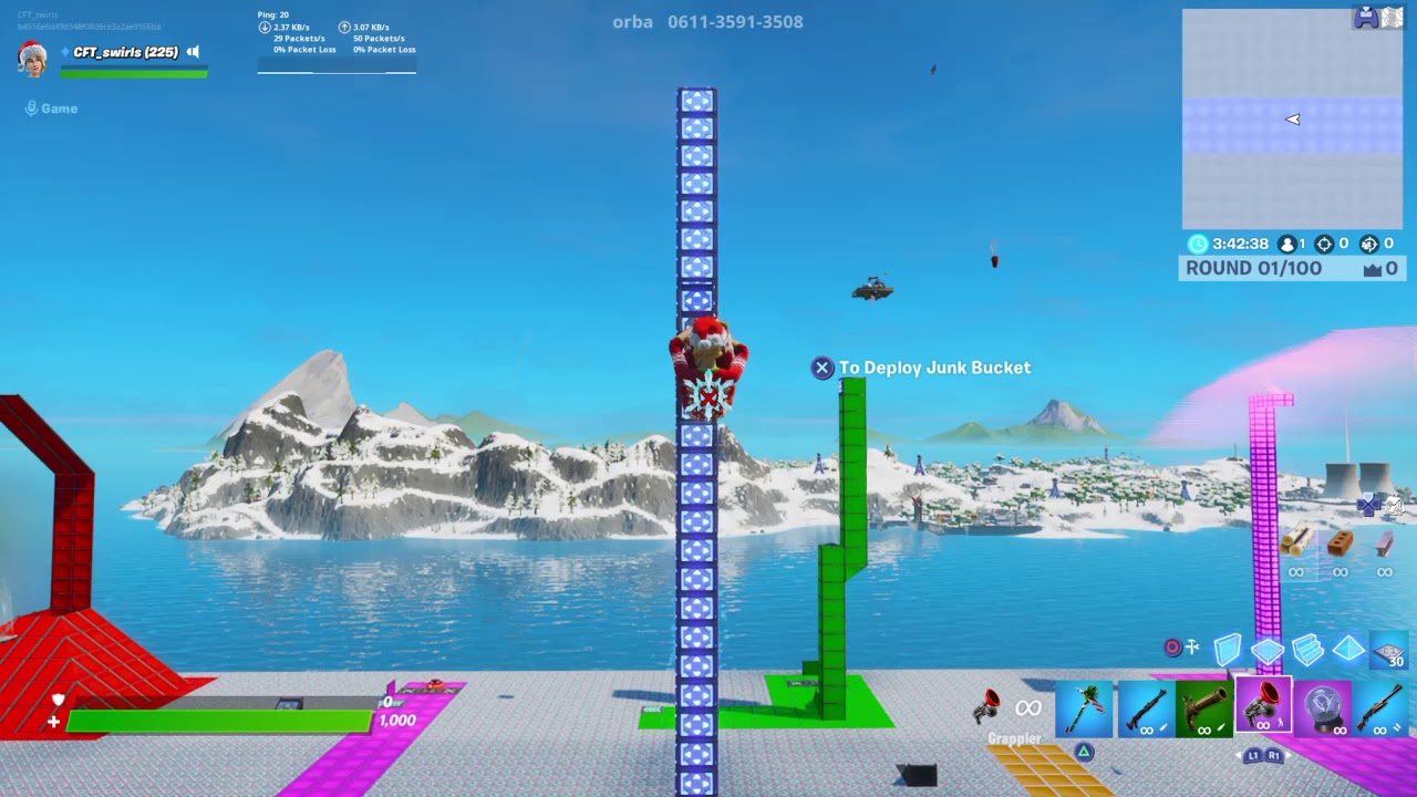 Fortnite trickshot insane. FAZE Orba map - YouTube