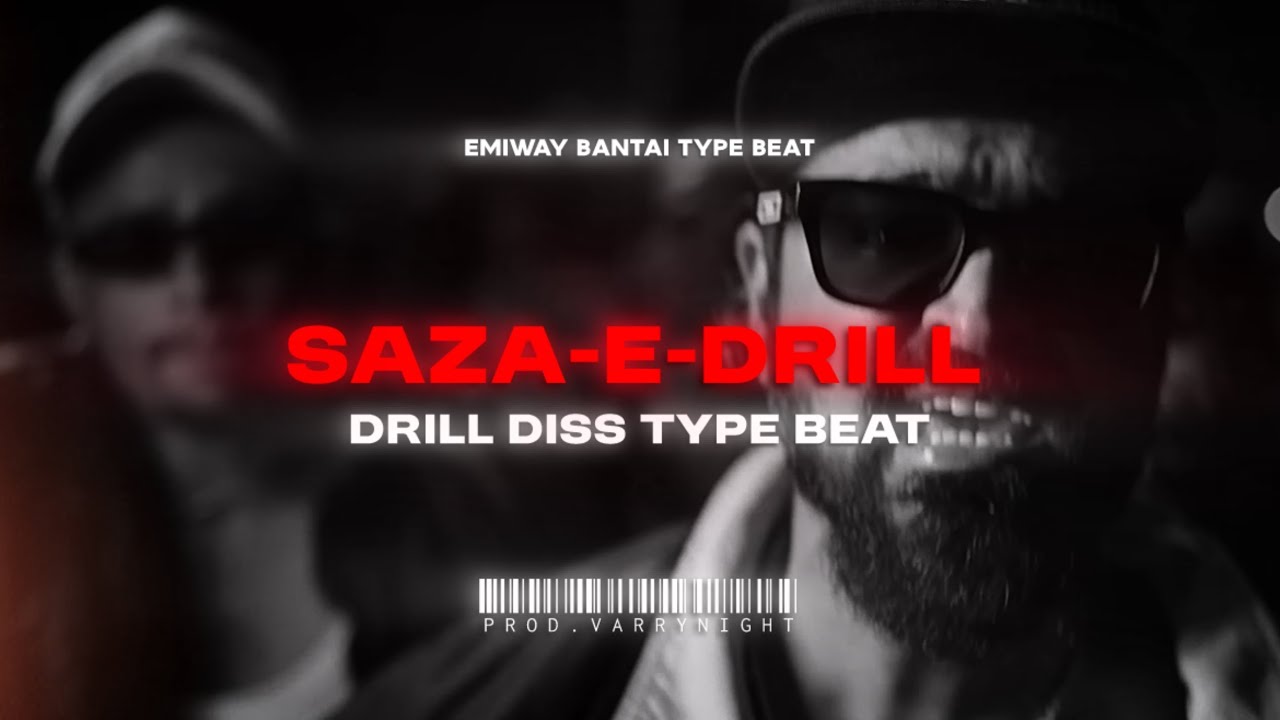 Emiway x Krsna diss type beat " Saza-E-Drill" | Drill diss type beat ...