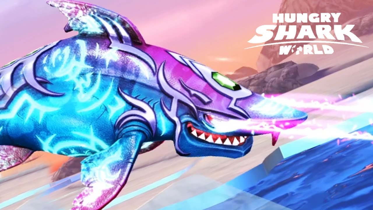 DARK MAGIC SHARK SKIN - ANCIENT GOD SHARK BALDR - HUNGRY SHARK WORLD ...