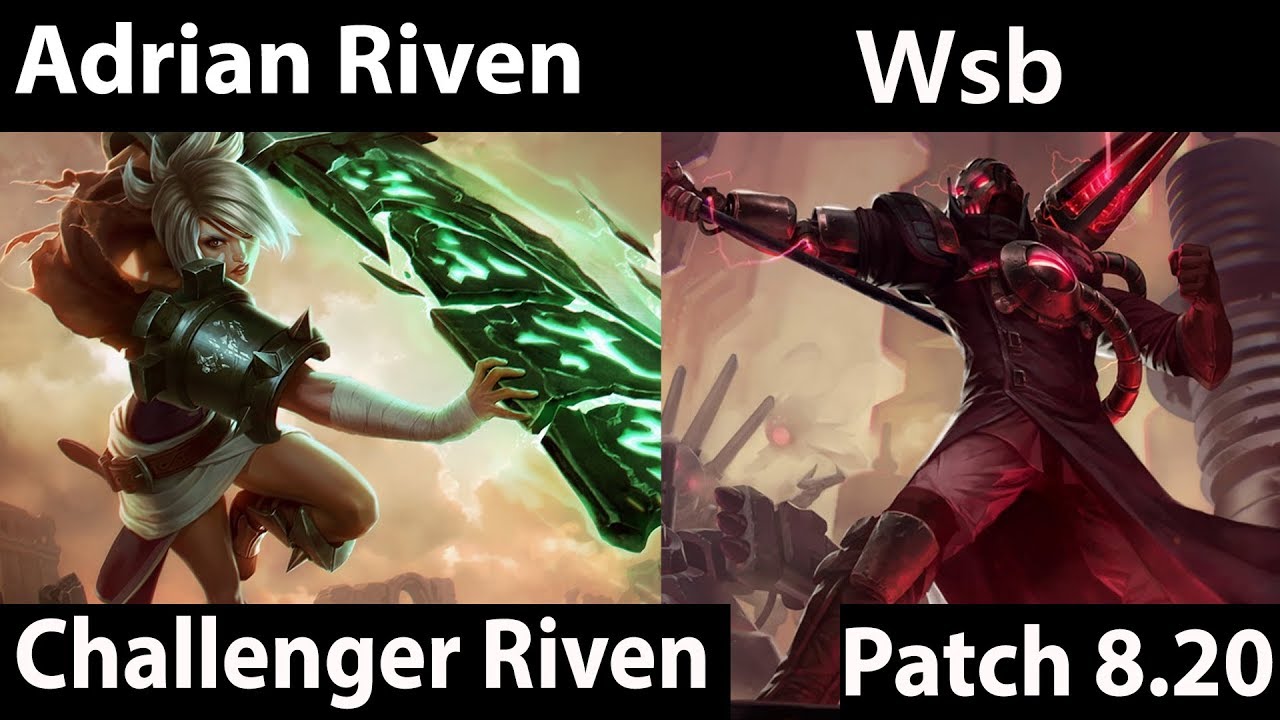 [ Adrian Riven ] Riven vs Viktor [ Wsb ] Top - Adrian Riven Gameplay ...