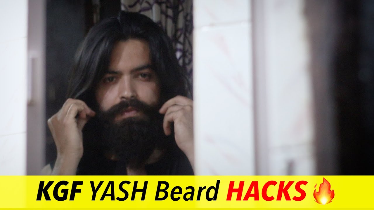 How to Grow Beard Like Rocky Bhai 😍🔥| Rocking Star Yash | KGF YASH ...