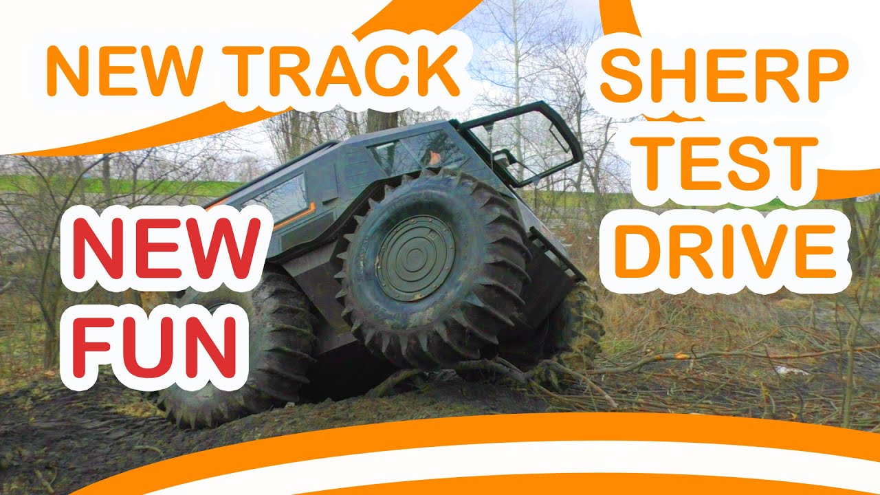 SHERP Test Drive - New Track - New Fun! - YouTube