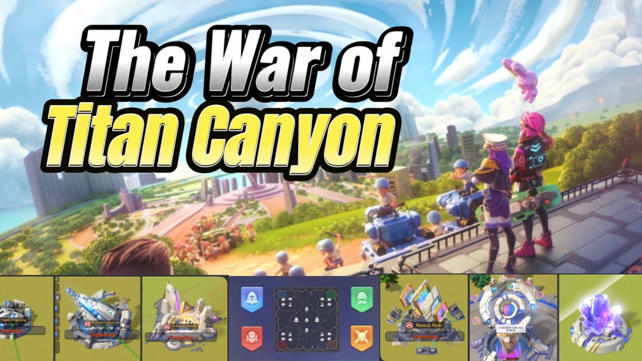 TOPWAR: The War of : Titan Canyon | event announced…evaluation - YouTube