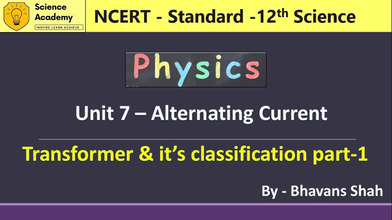 Transformer and it's Classification Part- 1 - YouTube