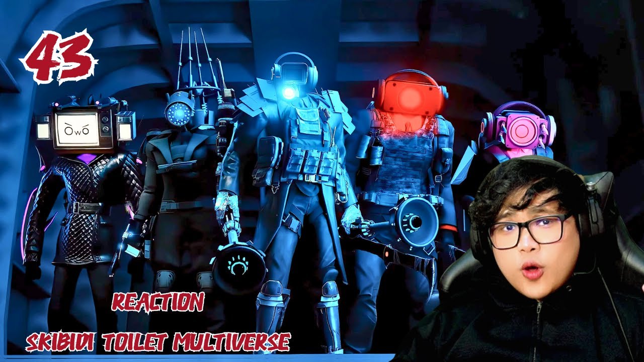 อย่างกับบอยแบนด์ Reaction skibidi toilet multiverse 043 - YouTube