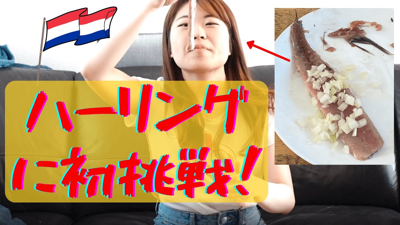 オランダ人に習う正しいハーリングの食べ方｜Learned how to eat Haring properly from Dutch ...