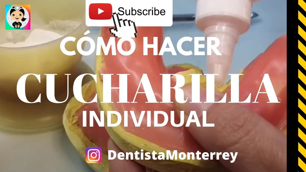 ⏩COMO HACER CUCHARILLAS/CUBETAS INDIVIDUALES👅#ImpresionDental # ...