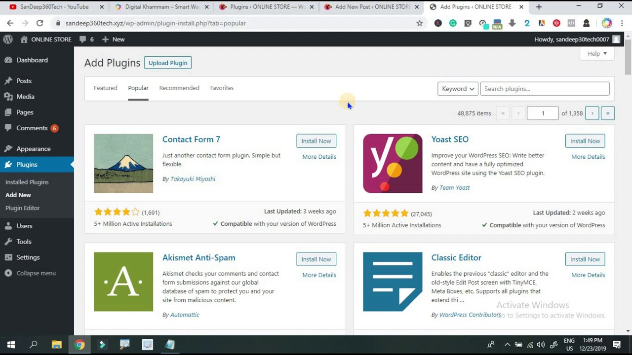 Best Plugin For Easy Article Writing In WordPress Website Telugu Sandeep360Tech YouTube best-plugin-for-easy-article-writing-in-wordpress-website-telugu-sandeep360tech-youtube