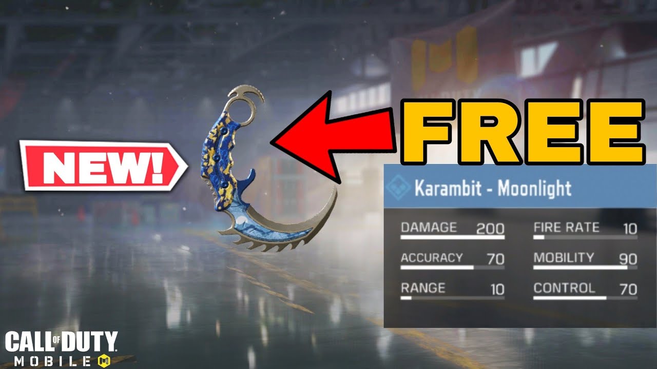 How to Get FREE Karambit - Moonlight in Season 8 Train To Nowhere Cod ...