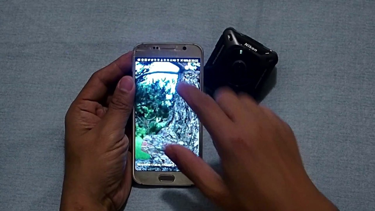 Nikon Keymission 360 tutorial on connecting / pairing with an Android ...