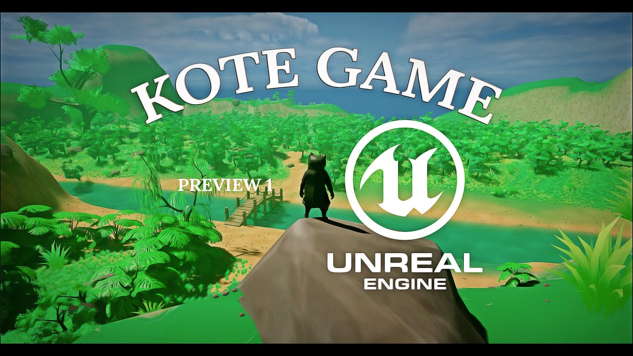 Game Development UE5 - Stylized landscape - YouTube