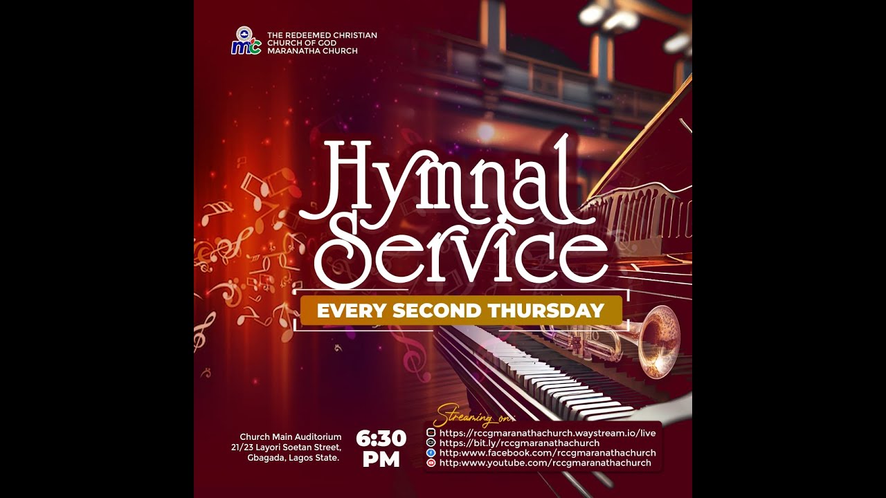 MONTHLY HYMNAL SERVICE || 09-OCT-2025 - YouTube