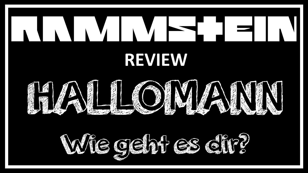 Rammstein Review Hallomann - Muschel mit Pommes frites - YouTube