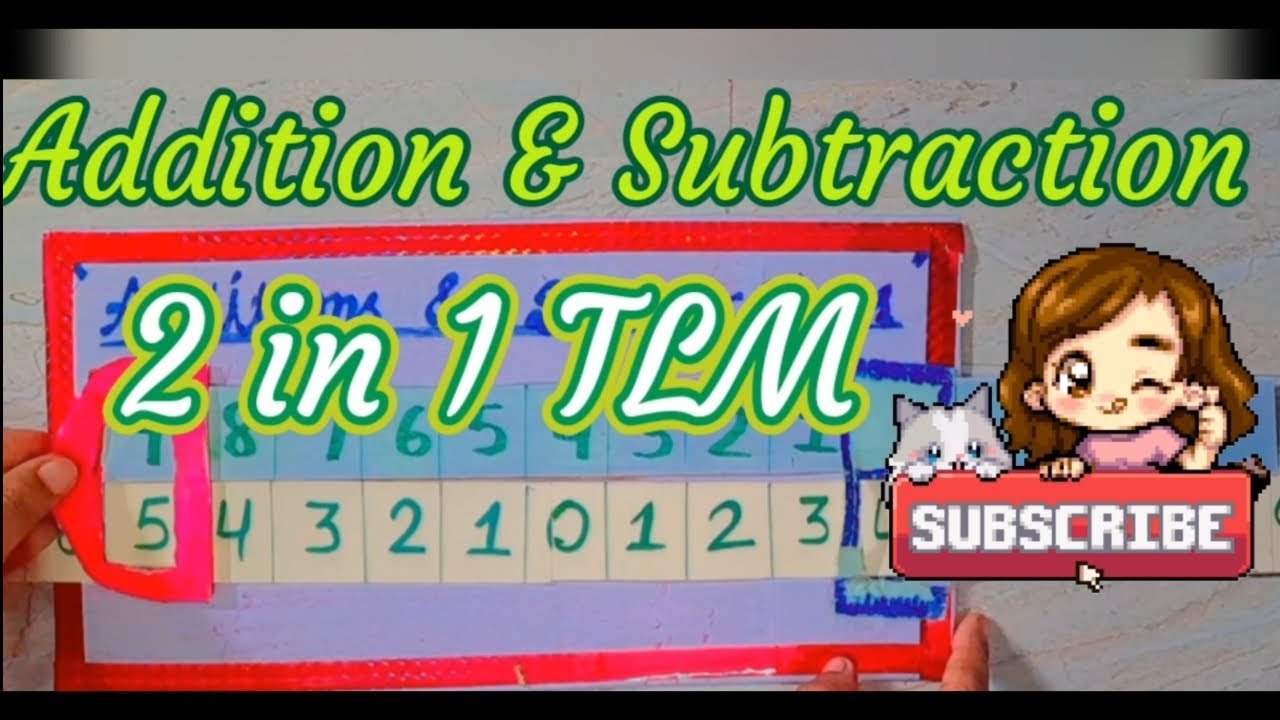 Master Addition & Subtraction with this Easy Cardboard Model/Easyll tlm ...