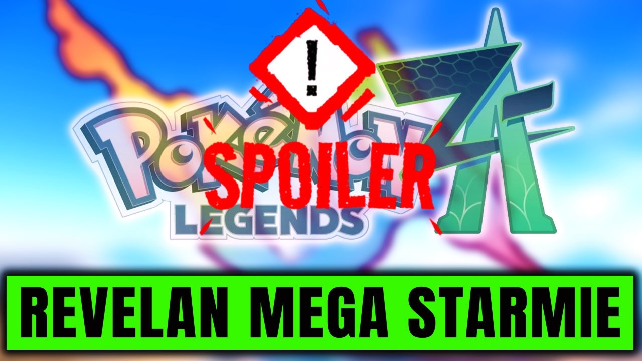 ⚠️ ¡SPOILER REAL! MEGA STARMIE se FILTRA por completo en Pokémon ZA - YouTube
