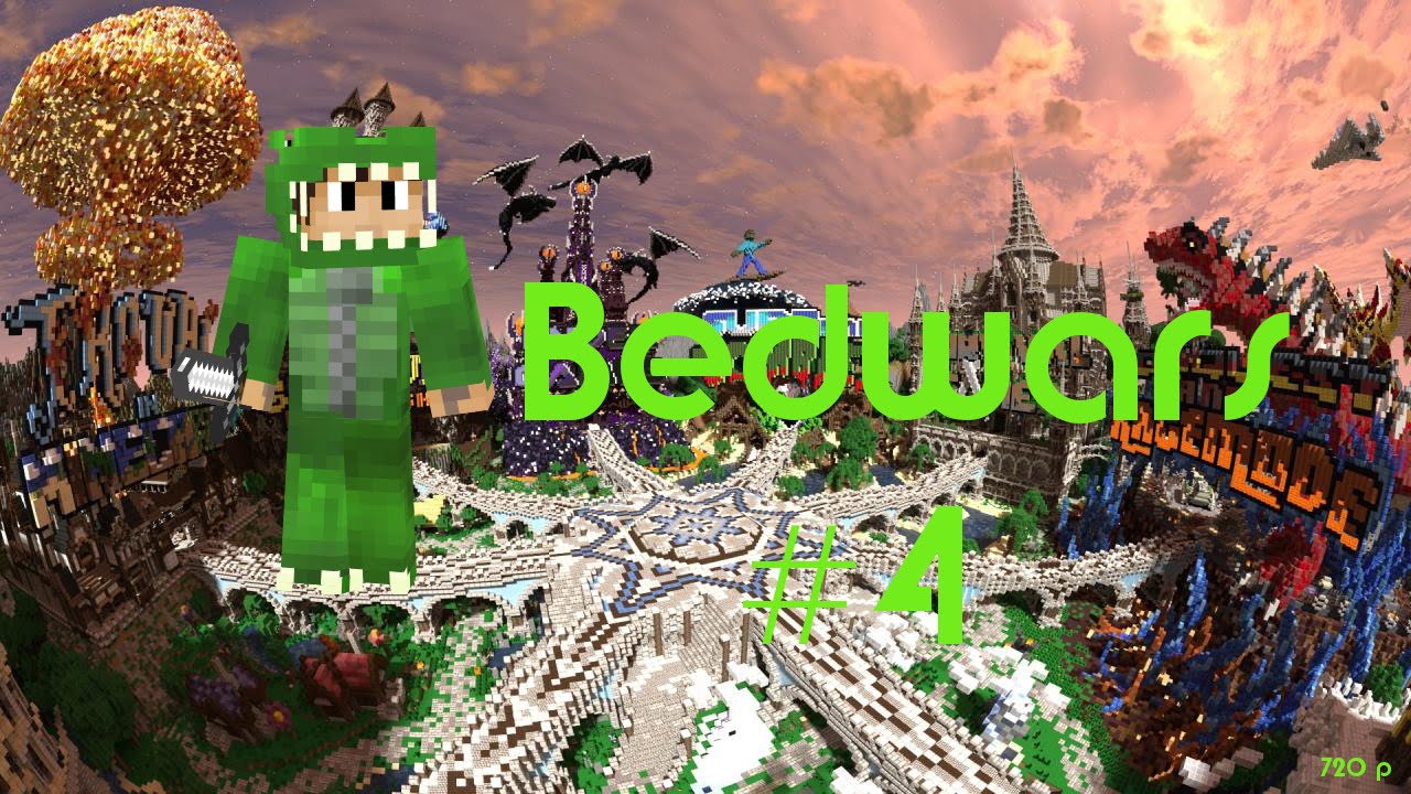Minecraft Bedwars #4 | Pixels SG | Wir rasieren!!! - YouTube