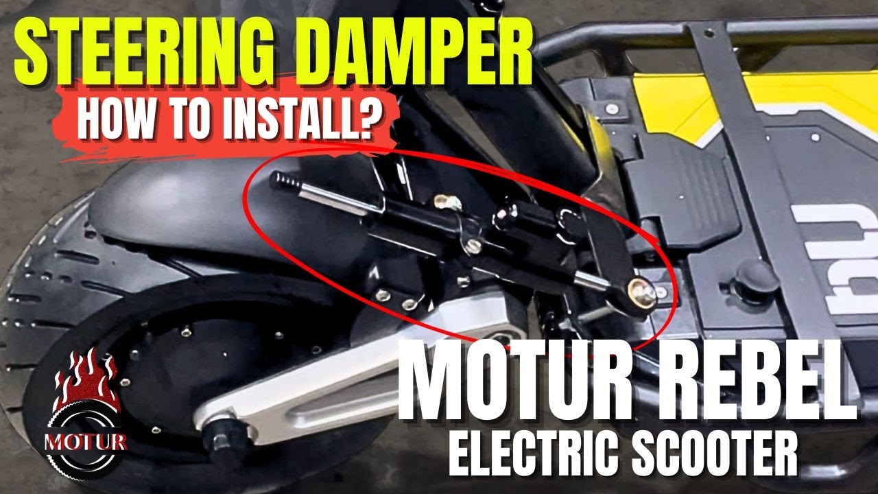 Motur Rebel Steering Damper Installation Guide | Easy Tutorial - YouTube