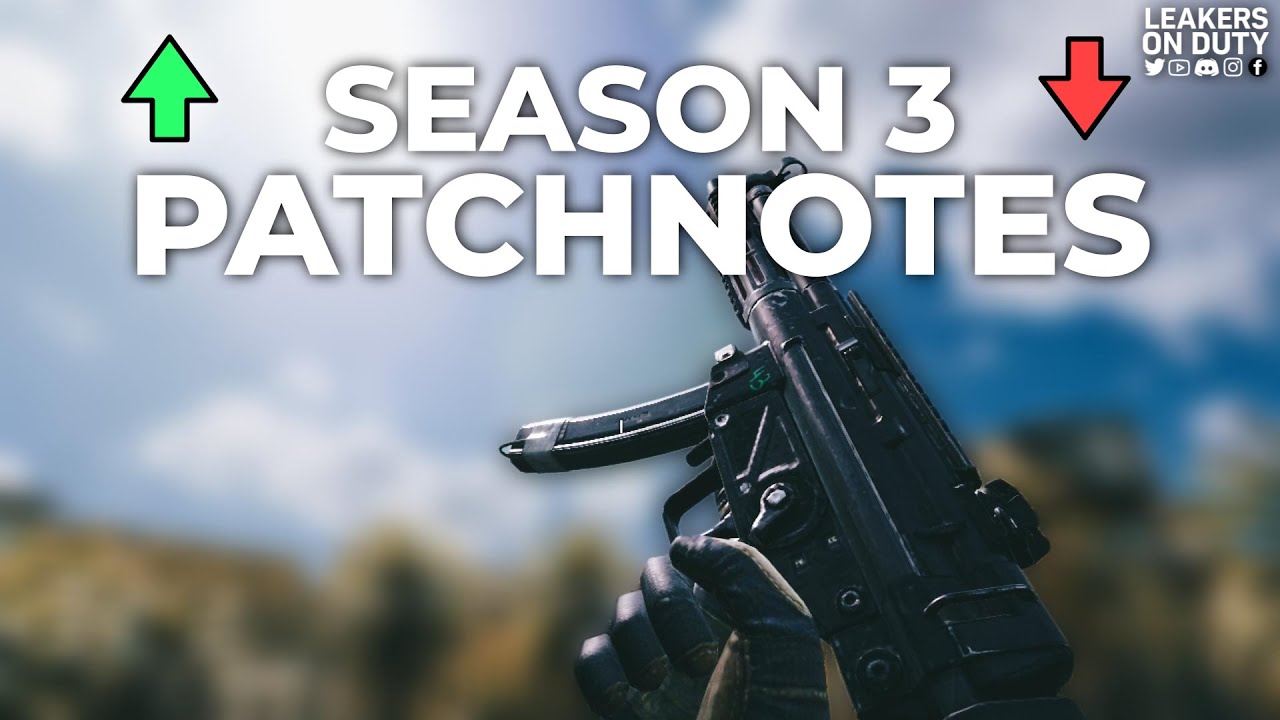 S03 Patchnotes - Balance Changes you need to know before going into S03 ...