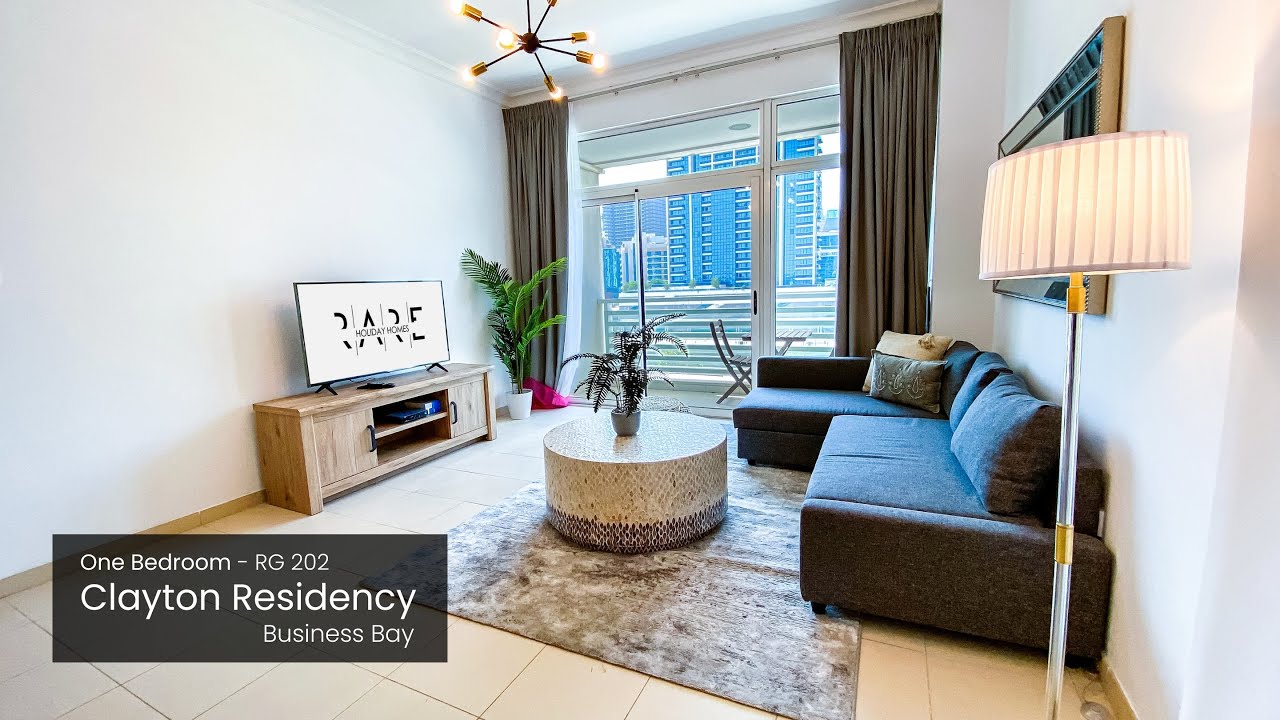 1 Bedroom Apartment | Clayton Residency | Business Bay | Dubai - YouTube