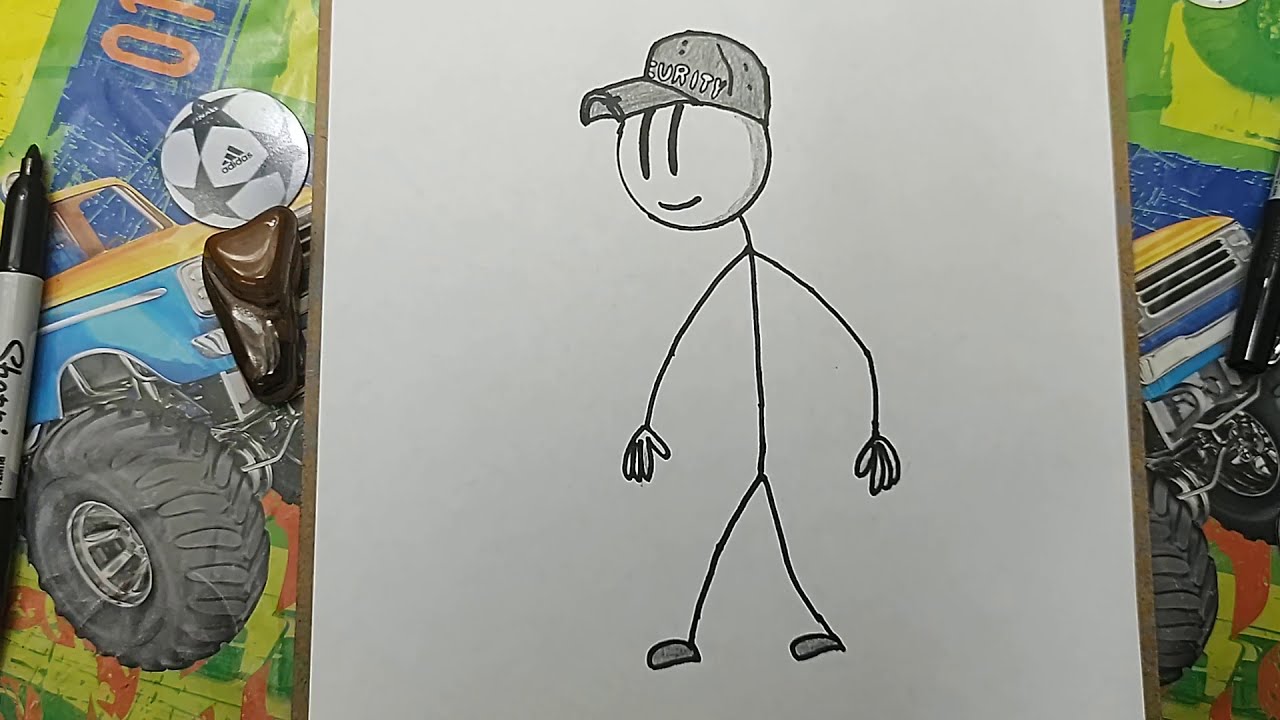 Cómo DIBUJAR y PINTAR a 😊DAVE PANPA😉 de HENRY STICMIN/How to DRAW DAVE ...