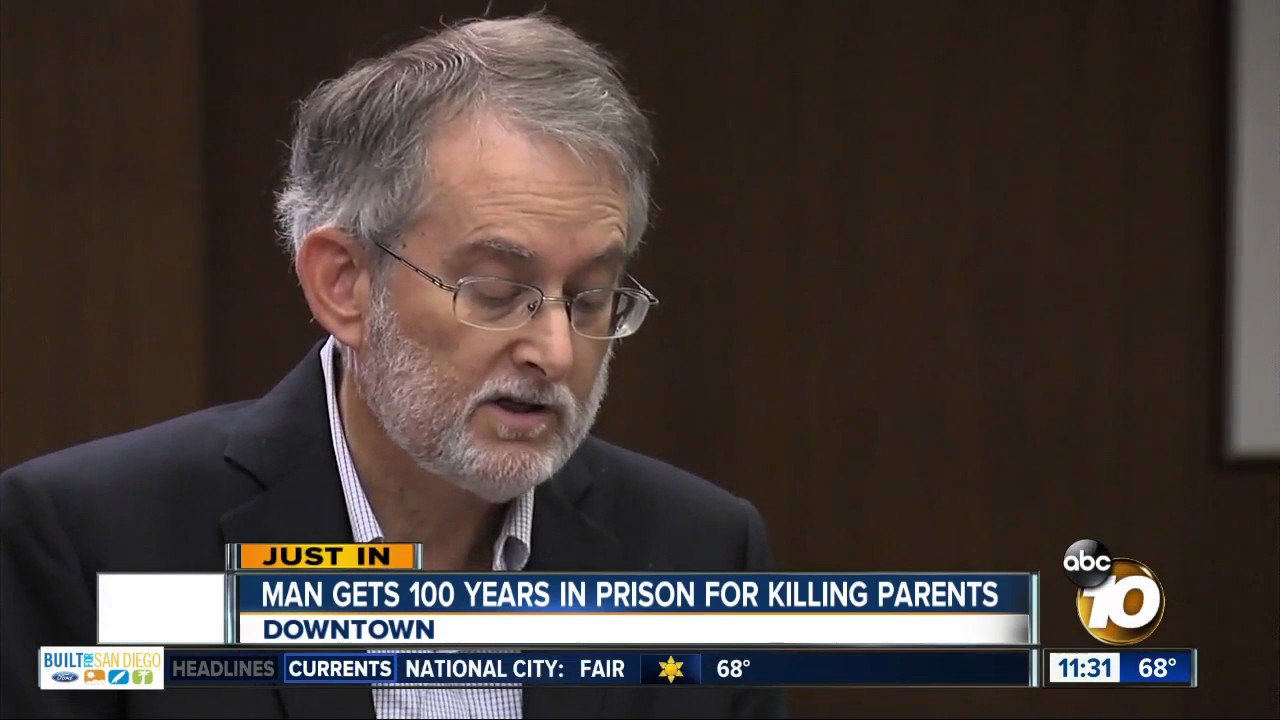 man-sentenced-100-years-to-life-for-killing-parents-youtube
