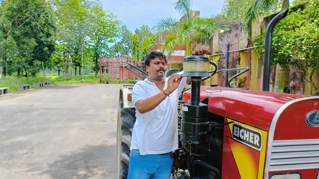 Air cleaner ( oil bath type) wet type air cleaner type - YouTube