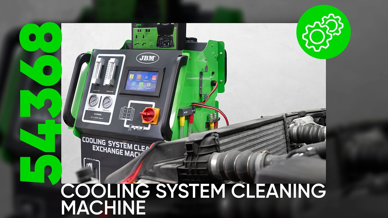 HOW TO USE COOLING SYSTEM CLEANING MACHINE REF. 54368 - YouTube