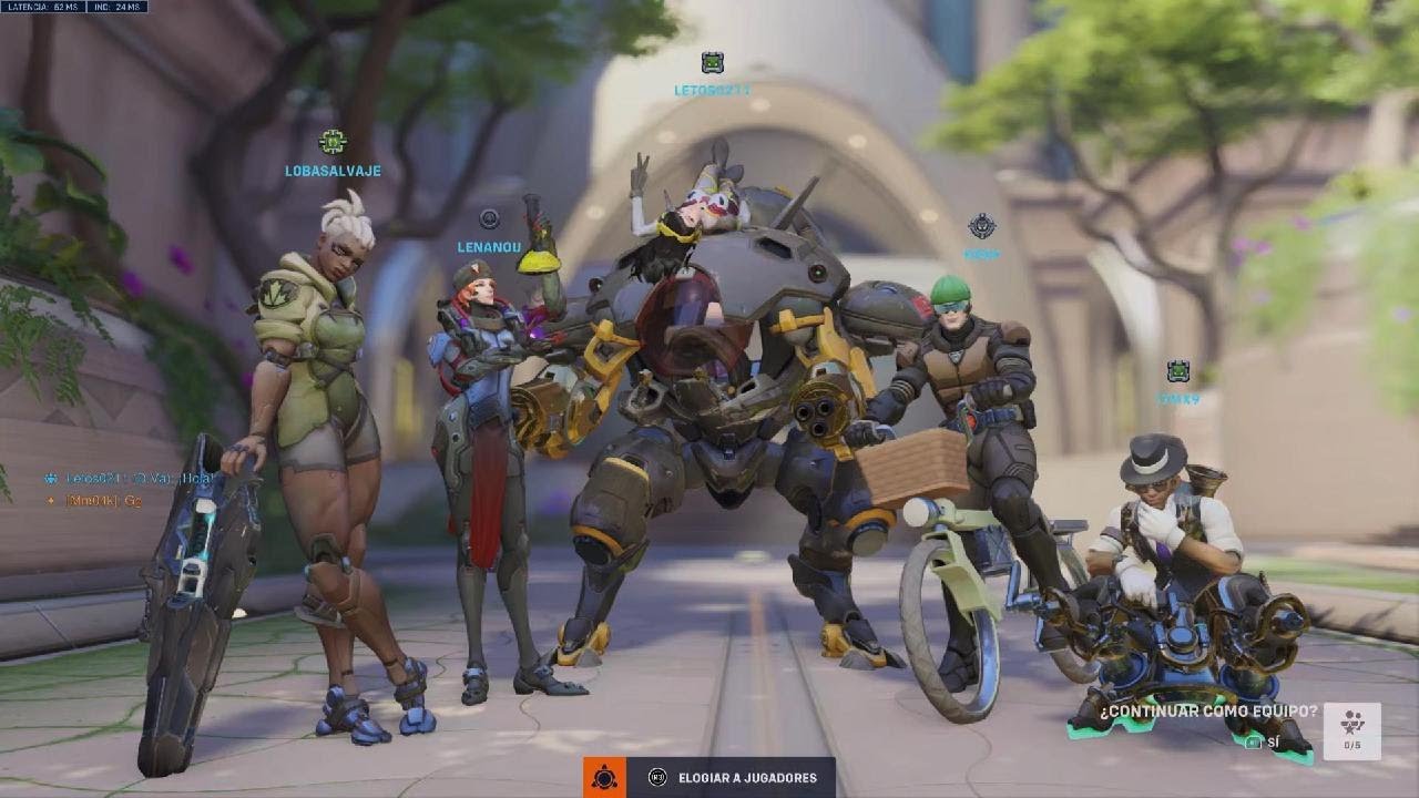 Victoria Overwatch 2 43 kills Junker Queen, Roadhog y D.Va - YouTube