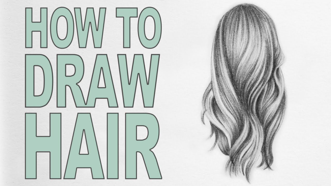 Haare Zeichnen Tutorial Für AnfÄnger Schritt Für Schritt Zeichnen Lernen Für AnfÄnger 7