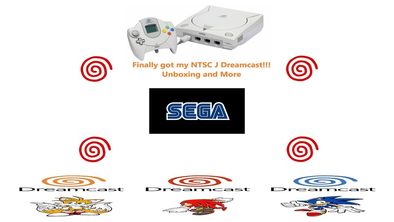 Dreamcast NTSC J Unboxing And More - YouTube