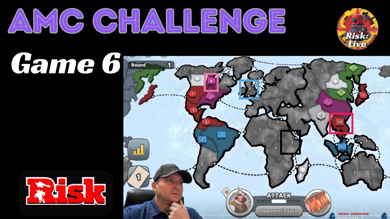 All Maps Cap Challenge Game 6 | Classic Frozen Progressive Caps | Risk ...