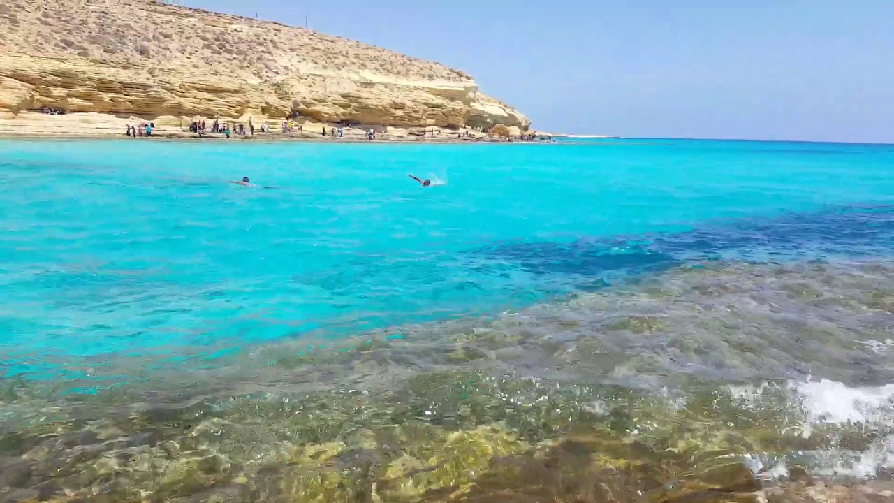 Agiba Virgin Beach, Marsa Matrouh, Egypt - YouTube