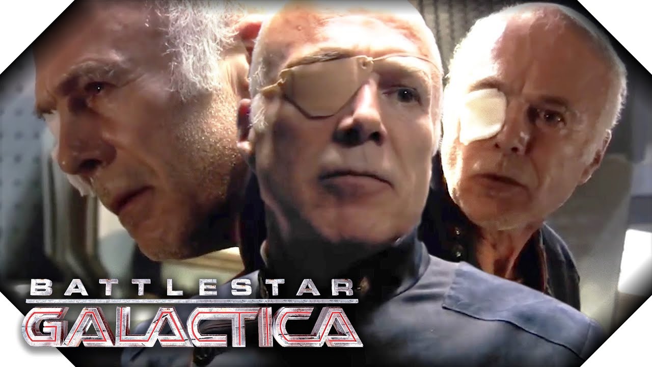 Battlestar Galactica | The Best Of Saul Tigh - YouTube