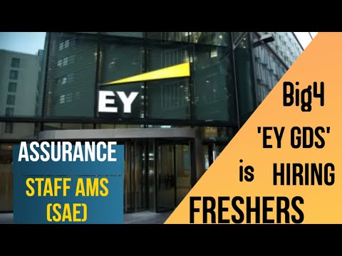 EY GDS is Hiring B.com/BBA/MBA/M.com graduates for Assurance| Best job ...