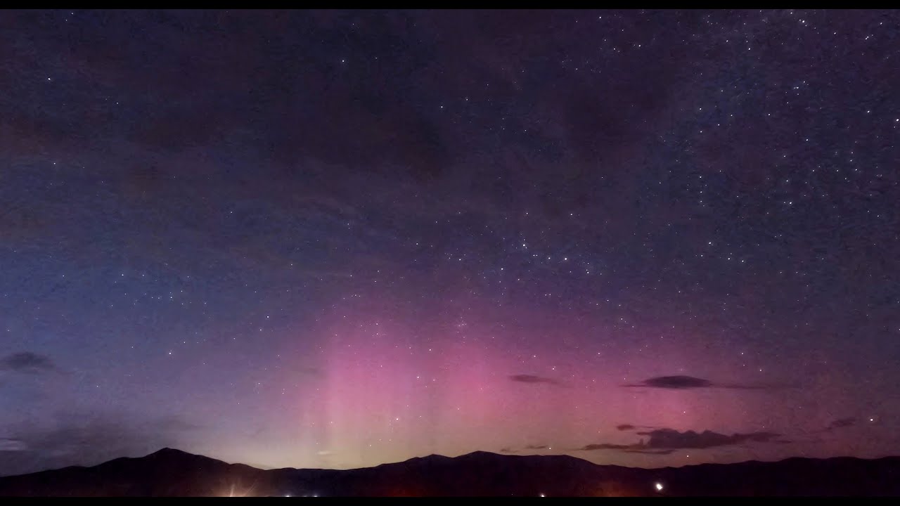 Aurora Substorm & Meteors - June 25-26, 2025 - YouTube