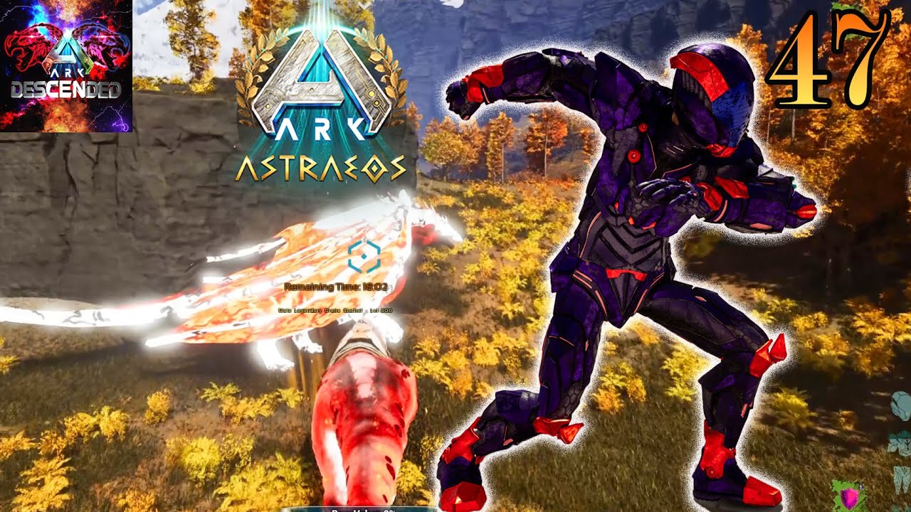 រត់ជិតដាច់ខ្យល់Boss Legendary drake stalker Ark Ascended Descended S2 ...