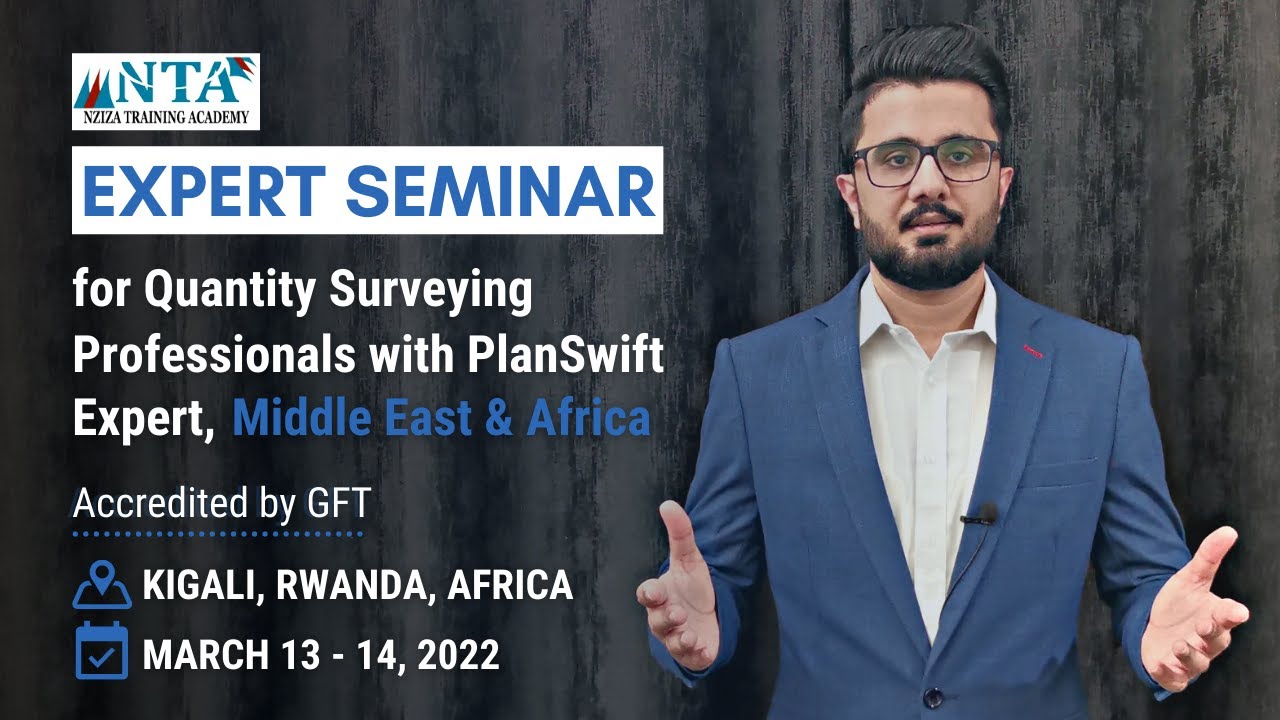 Expert Seminar | Quantity Surveying Professionals | 13-14 March 2022 ...