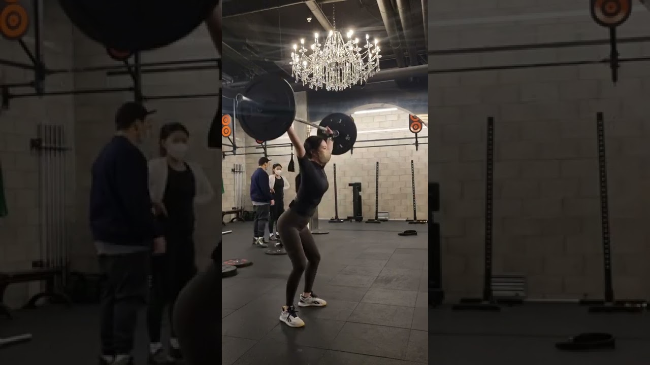 SQUAT SNATCH : high hang position #shorts #스쿼트 #스내치 - YouTube