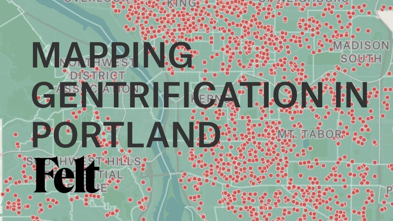 Mapping Gentrification in Portland - YouTube