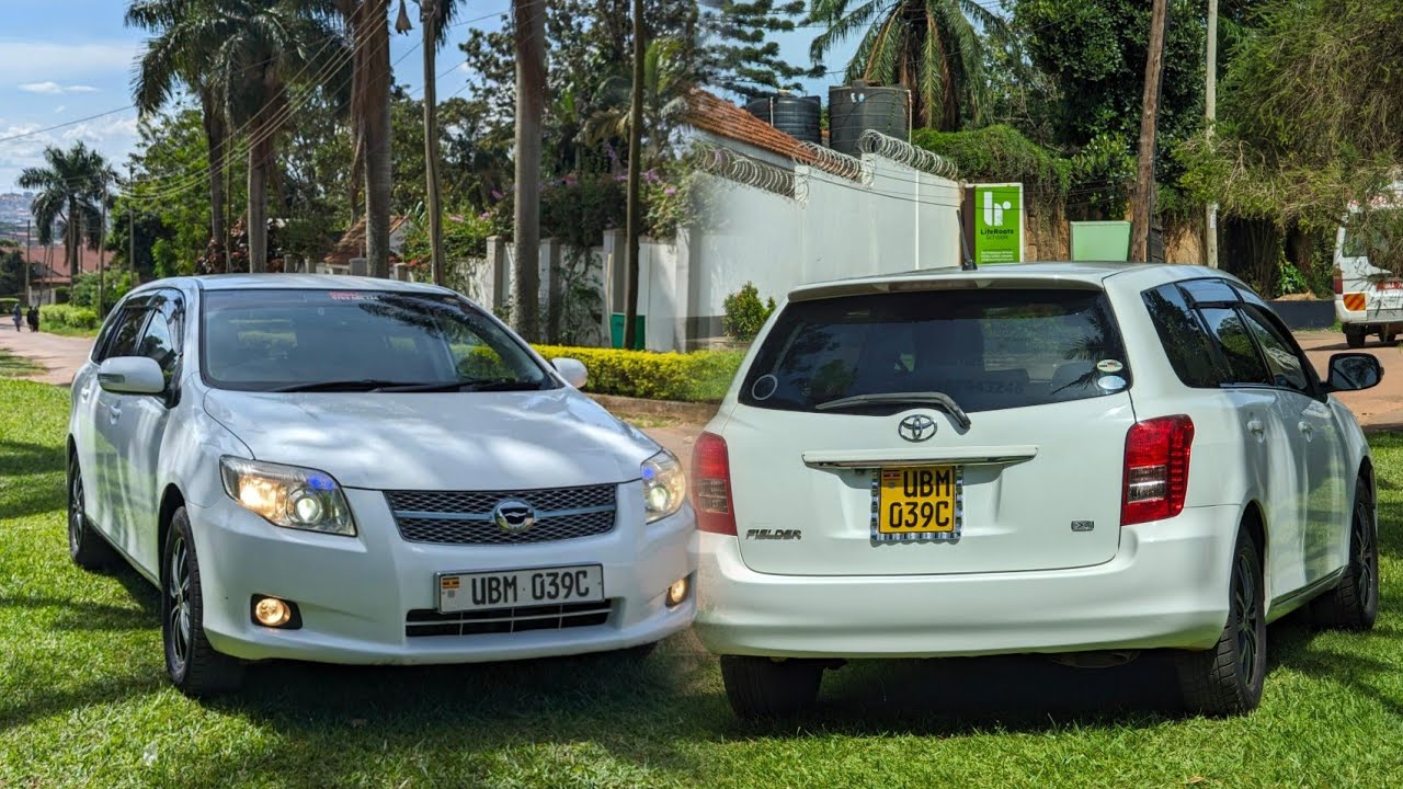 Toyota Fielder 2008 model at a very good price in Uganda - YouTube