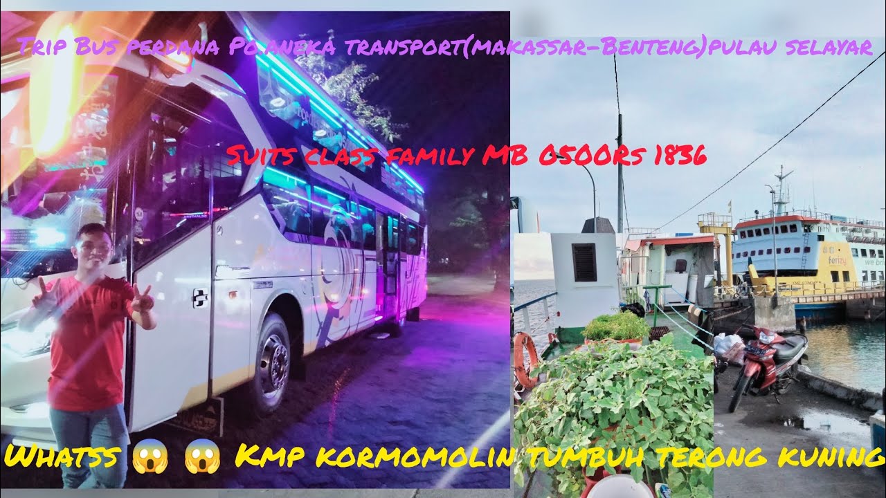 TRIP PERDANA Q‼️PO. Aneka Transport Makassar-Benteng Legacy Sr3 suite ...