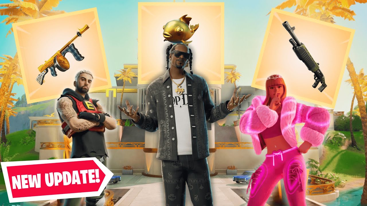 FORTNITE CHAPTER 2 REMIX IS HERE! (Snoop Dogg, OG Map, New Mythics ...