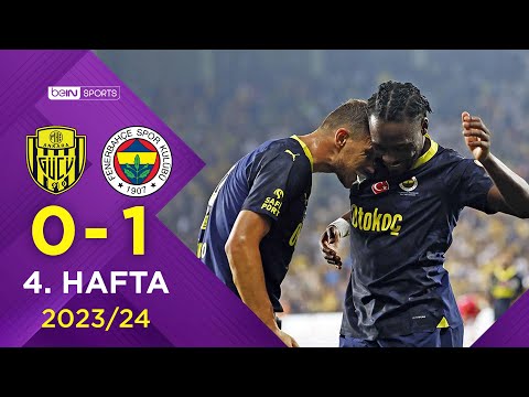 MKE Ankaragücü (0-1) Fenerbahçe | 4. Hafta - Trendyol Süper Lig 2023/2024
